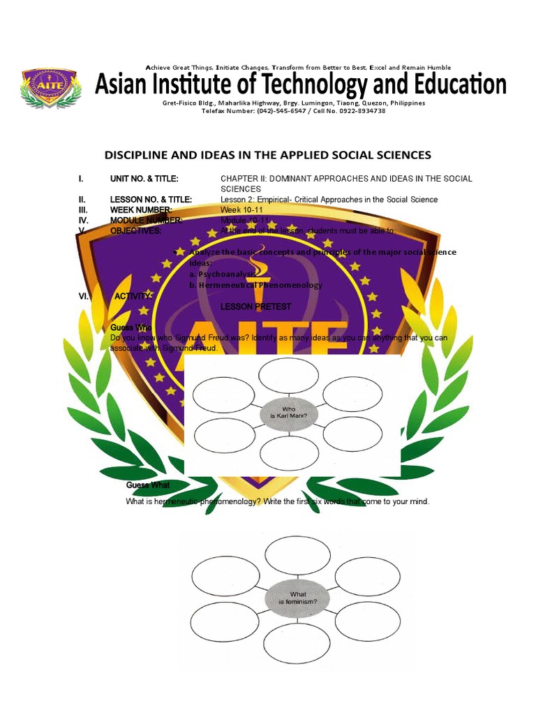 Diss-Module 10-11 | PDF | Gender Studies | Feminism