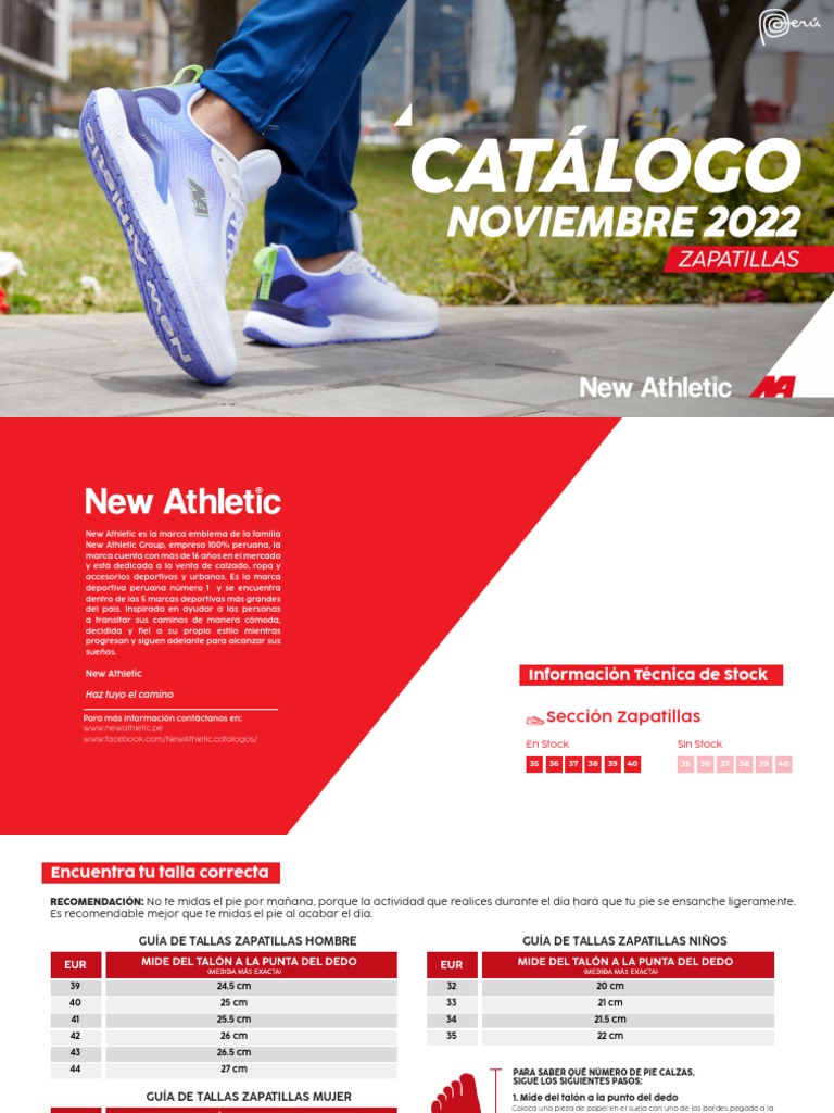 Catalogo New Athletic NOVIEMBRE 2022 - Zapatillas - Compressed | PDF