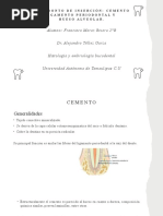 Tipos de Cemento Radicular: Acelular y Celular | PDF | Ramas de ...