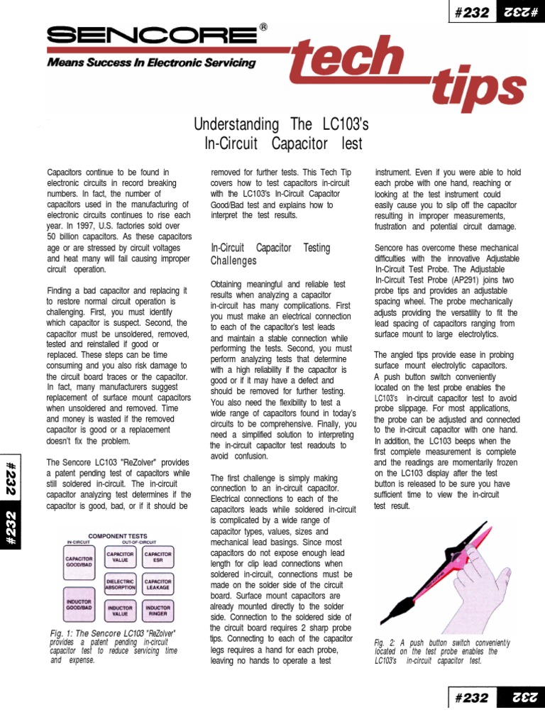 LC 103 Operations | PDF | Capacitor | Physical Quantities