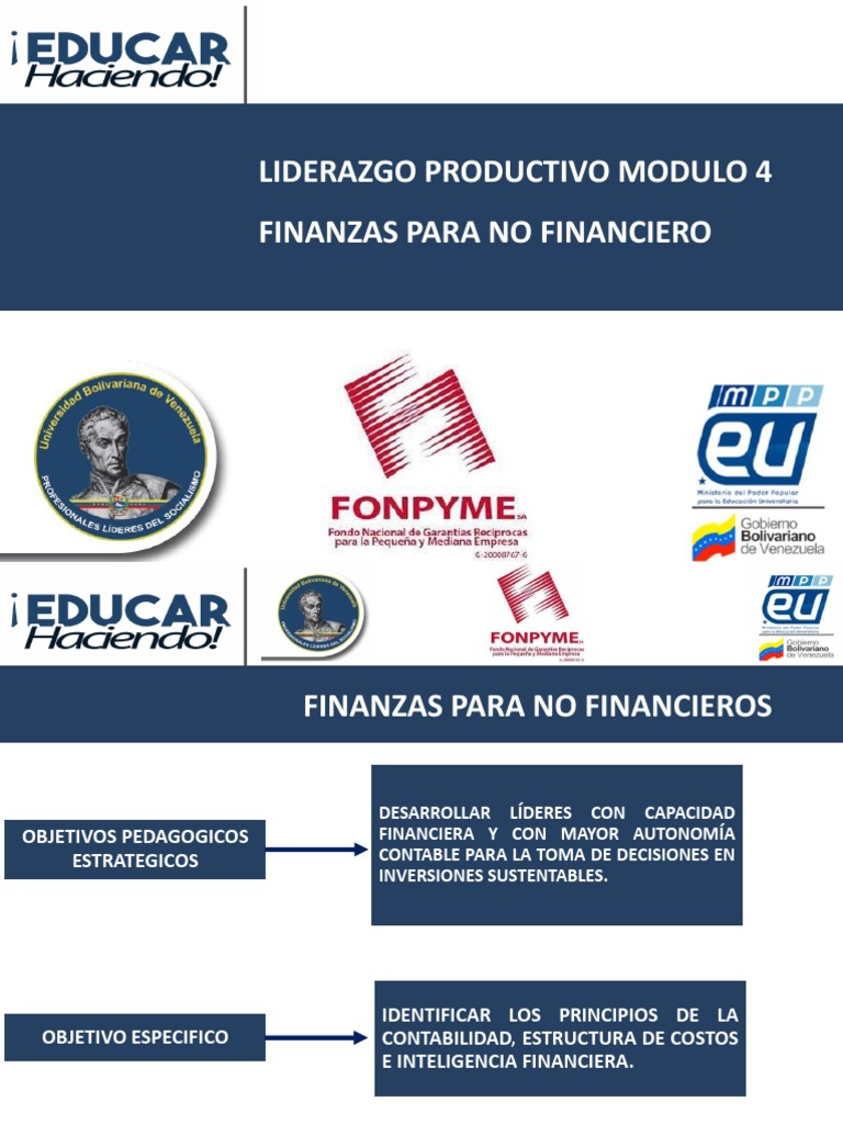 Formacion Modulo 4 Finanzas para No Financiero | PDF | Elasticidad ...