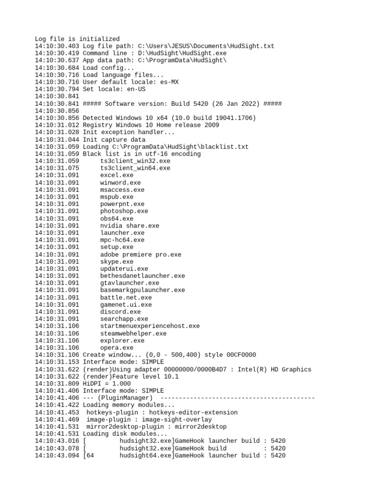 Hud Sight | PDF | Text File | Windows 10