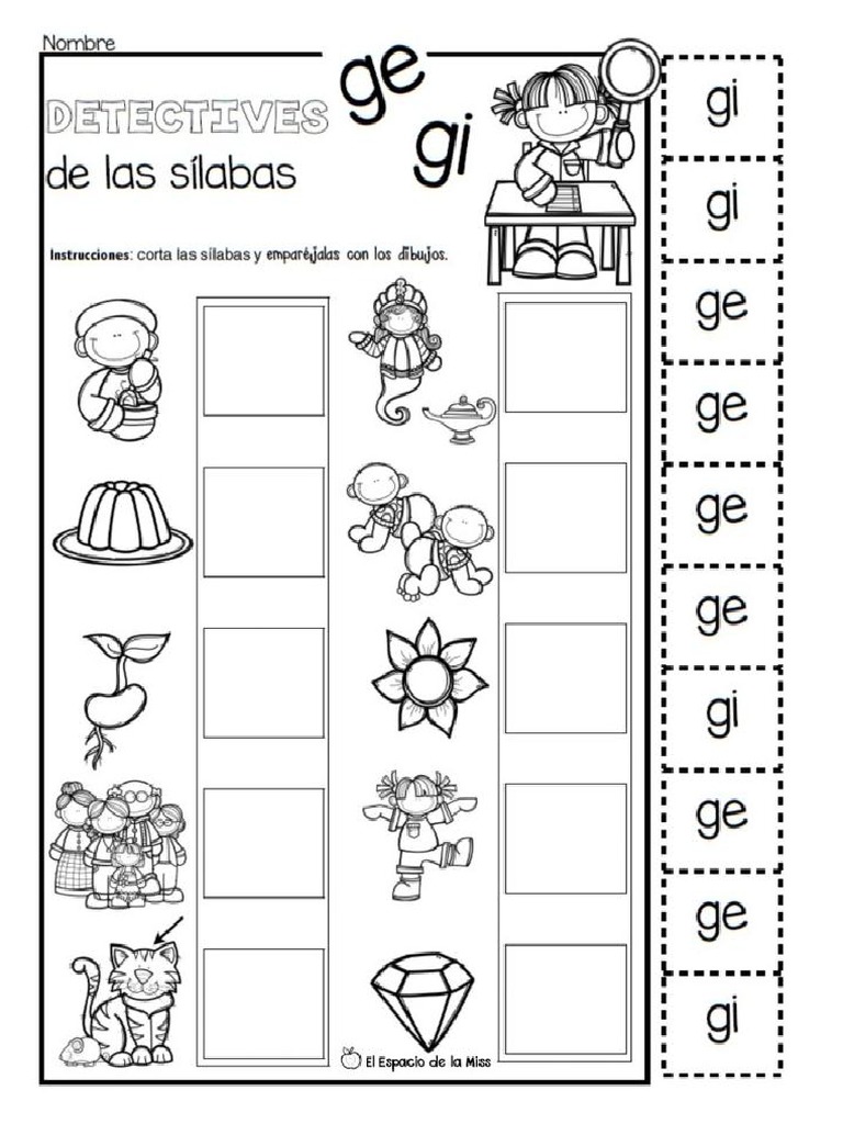 Act. Sem. Letra Ge Gi - H | PDF