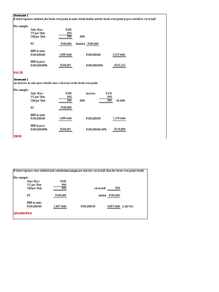 CVP Analysis Quiz and Solution | PDF | Business Process | Accounting CVP Analysis Quiz and Solution | PDF | Business Process | Accounting