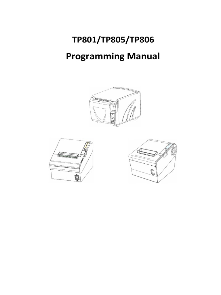 Tp801 Tp805 Tp806 Programming Manual Rev10 Pdf Ascii Parameter Computer Programming 