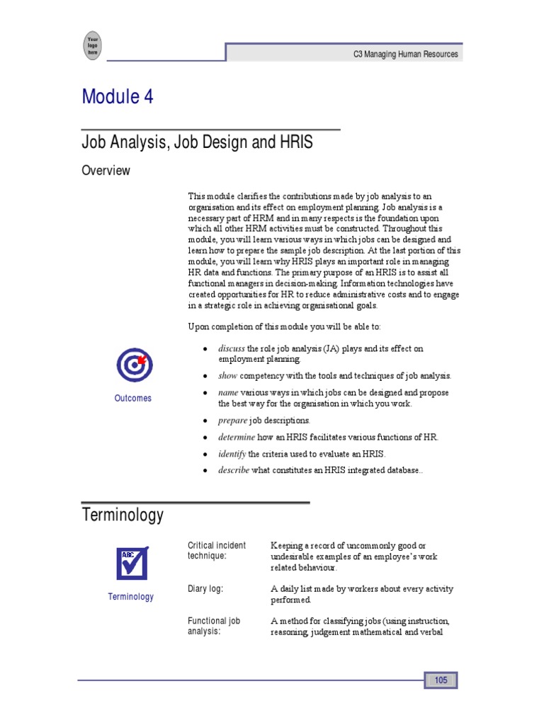 Job Analysis Tute | PDF | Performance Appraisal | Human Resource Management Job Analysis Tute | PDF | Performance Appraisal | Human Resource Management