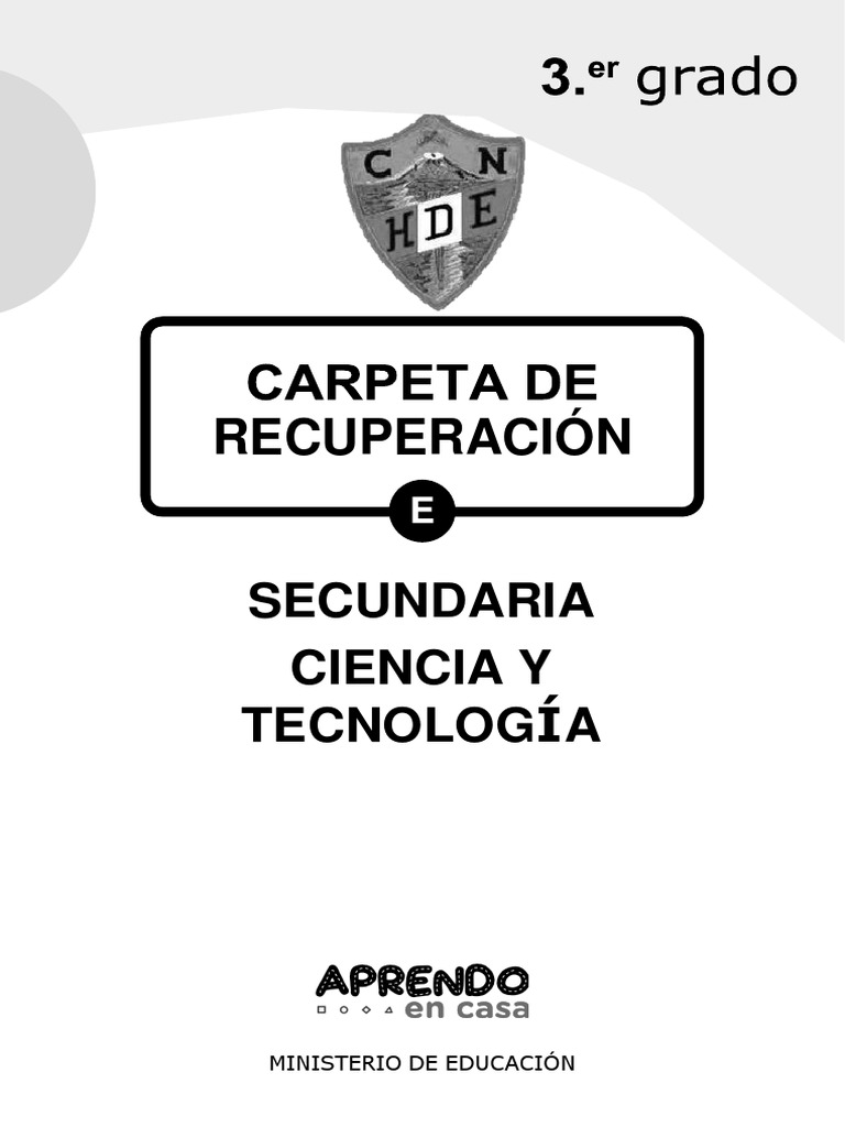 Cyt - 2021 - Tercero - Carpeta de Recuperación | PDF