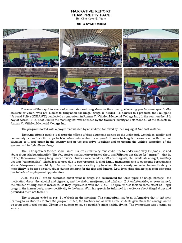 Narrative Report - NSTP 2nd Sem Chapter 2 | PDF