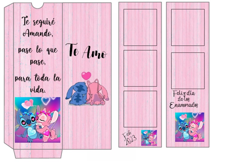 TIRA DE FOTOS STICH Y ANGELA - PDF Versión 1 | PDF