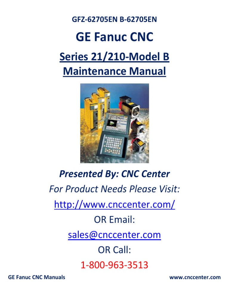 Manual Fanuc LTD Serie 21 y 210 Modelo B | Download Free PDF ...