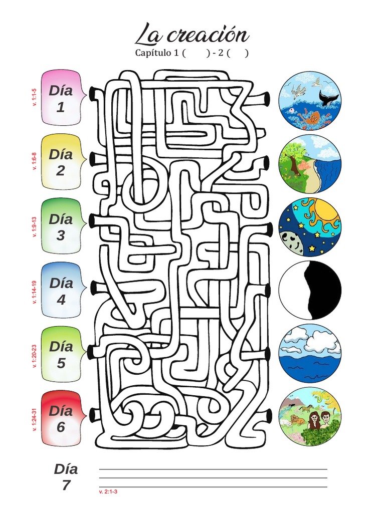 Génesis 1 - en El Principio - La Creación | PDF