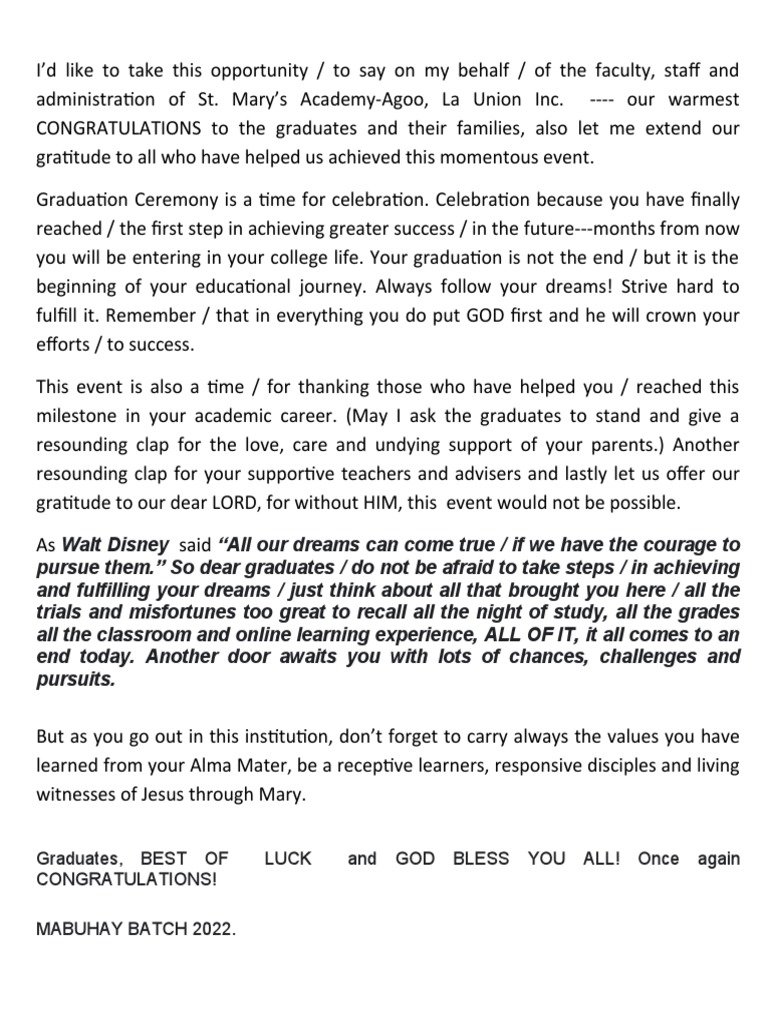 Closing Remarks Ko | PDF