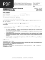 Czynny Zal Wzor Dokumentu PDF | PDF