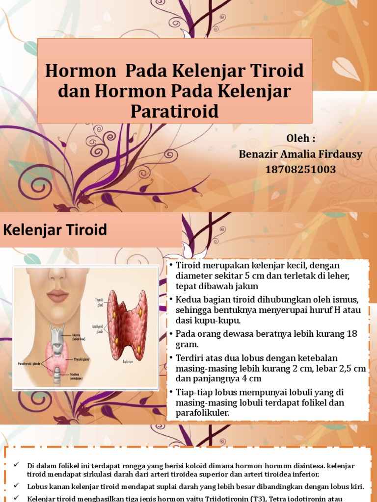 Hormon Pada Kelenjar Tiroid Dan Hormon Pada Kelenjar | PDF | Kesehatan ...
