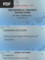 EDUC 60 The Teacher and The Community, School Culture, and ...