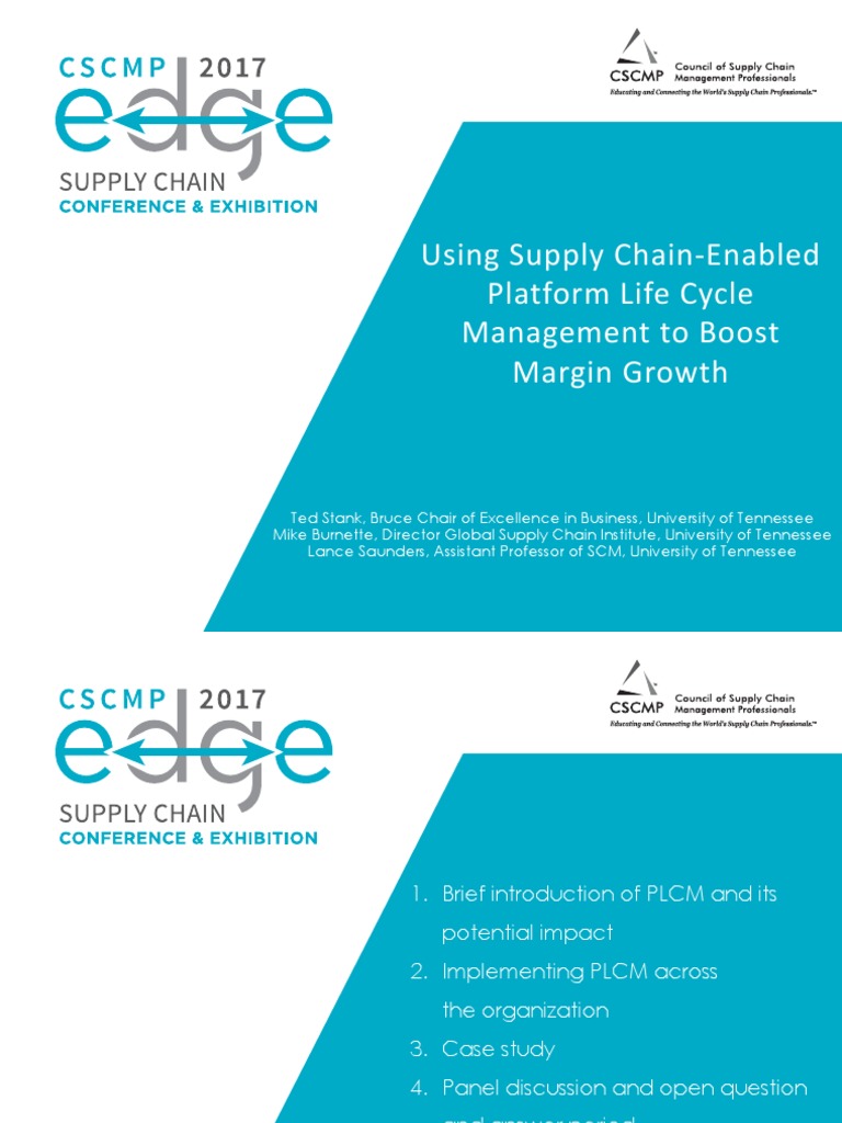 PLCM Sample | PDF | Supply Chain | Business