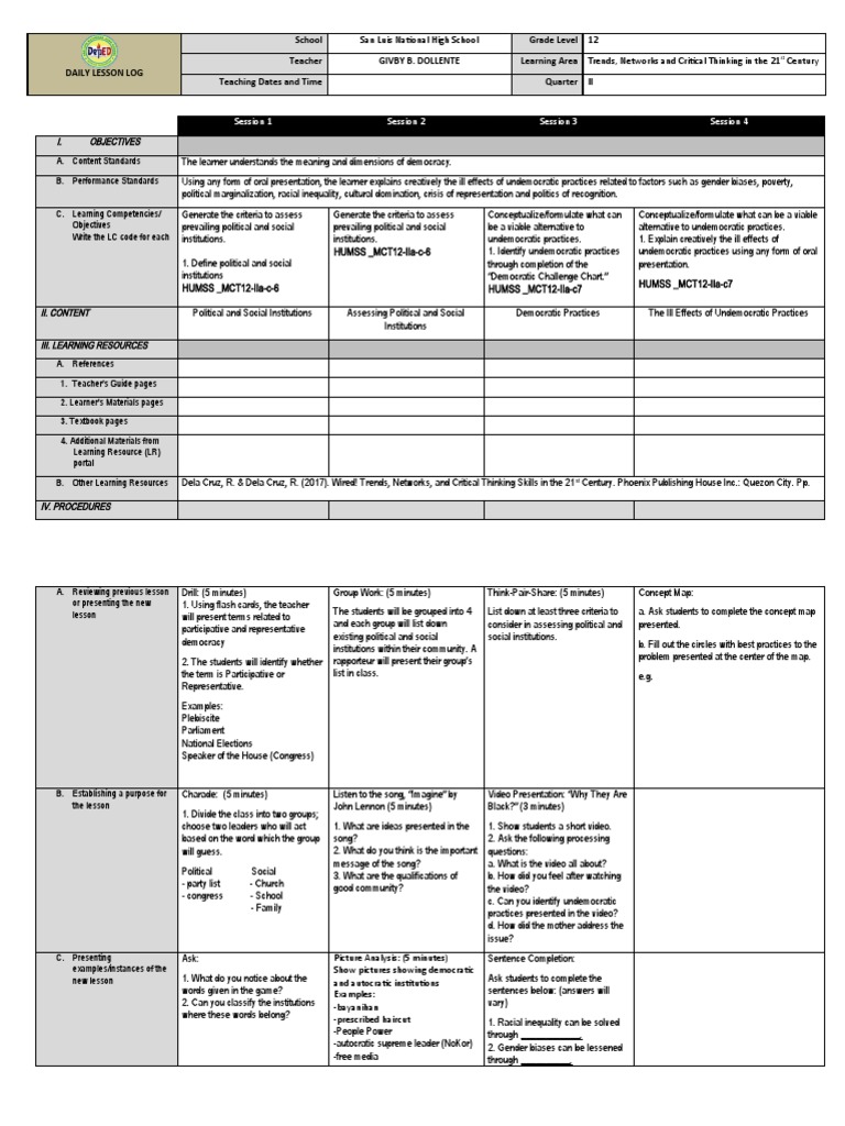 Undemocratic Practices and Their Ill Effects | PDF