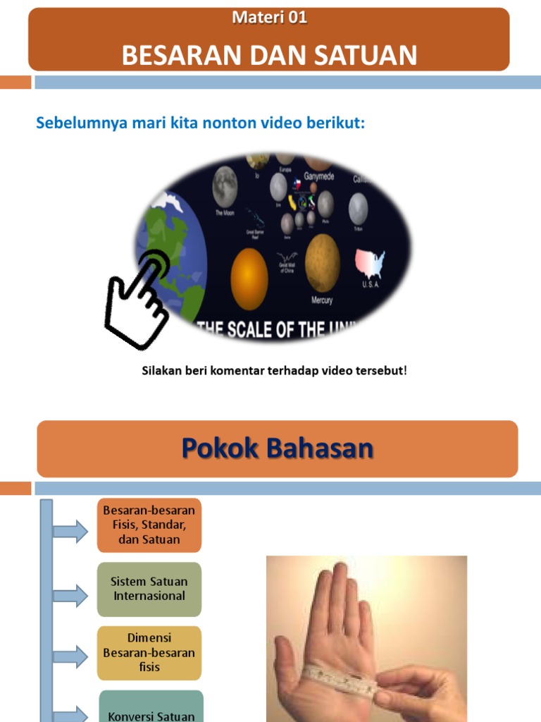 01 Besar Dan Satuan | PDF