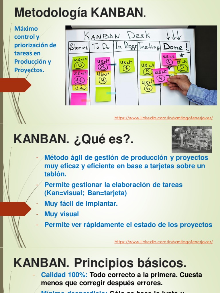 Metodolog_a_KANBAN_Control_de_tareas_y_priorizaci_n_1597604297 | PDF | Scrum (desarrollo de ...