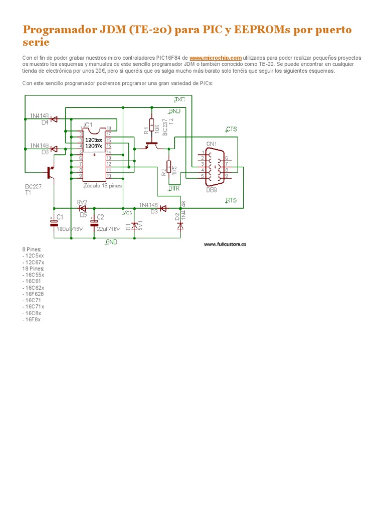 Programador JDM | PDF | Windows XP | Microcontrolador