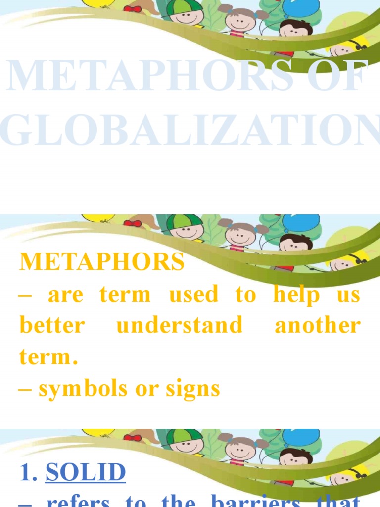 Metaphors of Globalization Explained | PDF