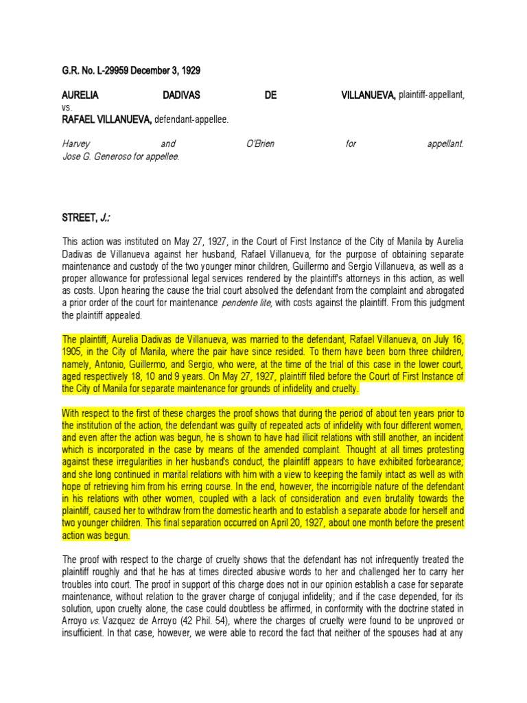 Dadivas Vs Villanueva | PDF | Judgment (Law) | Attorney's Fee