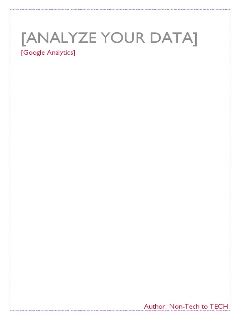 Google Analytics | PDF | Analytics | Information Age