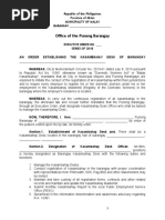 BDC SB Resolution Approving and Adopting The 3 Year BDP | PDF