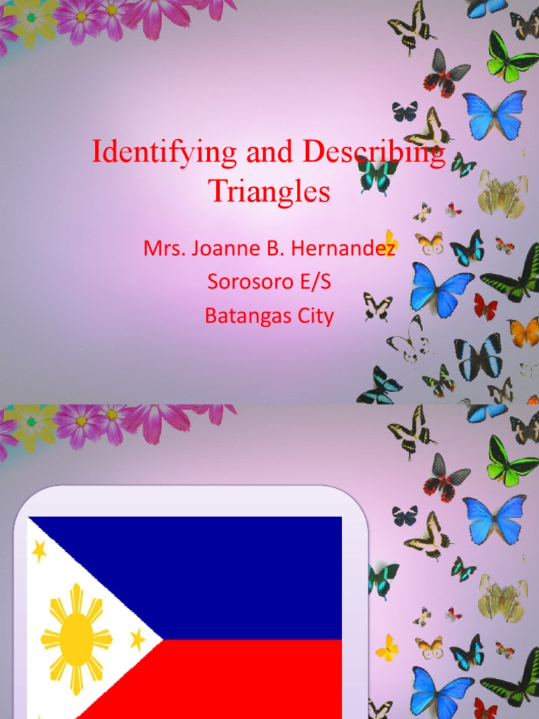 Identifying and Describing Triangles | PDF