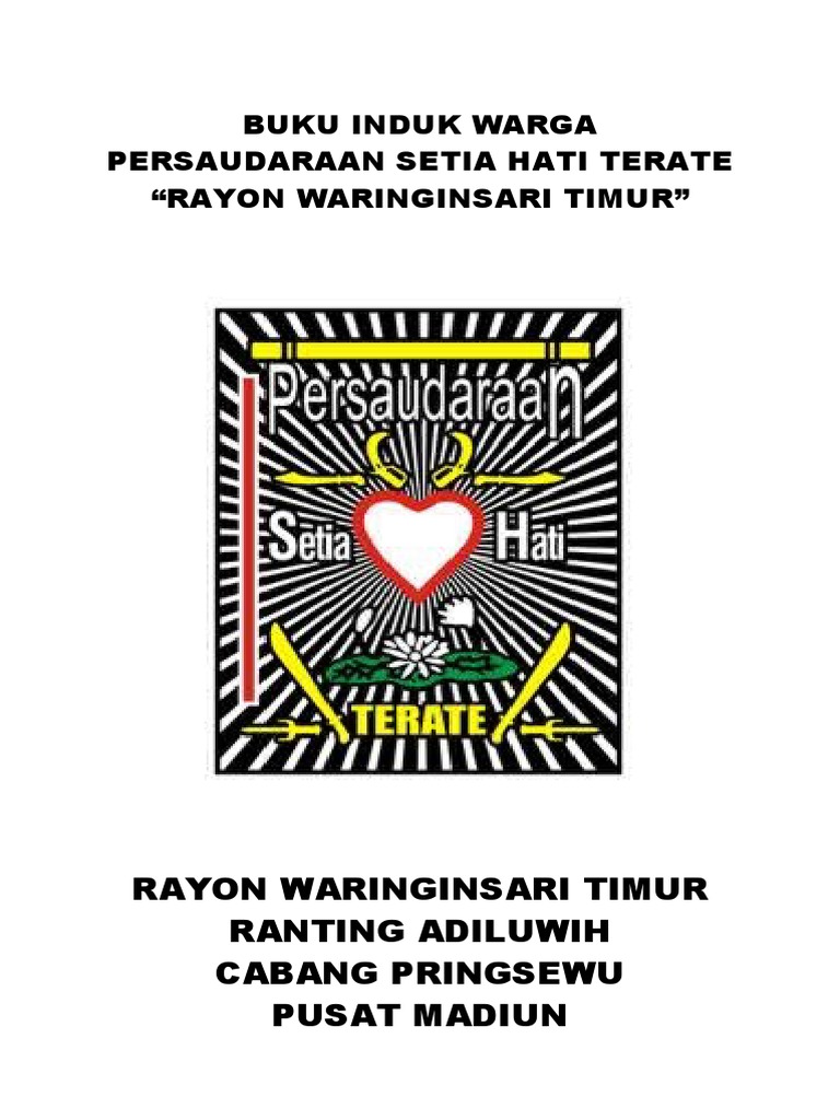 Buku Induk PSHT | PDF