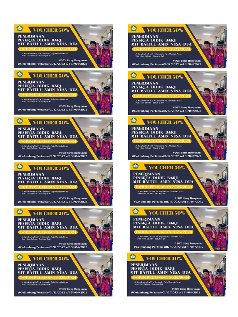 Voucher PPDB | PDF