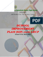 Sample Actual SIP | PDF | Schools | Literacy