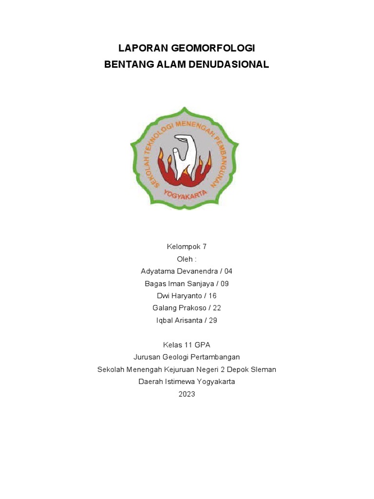 Bentang Alam Denudasional di Indonesia | PDF