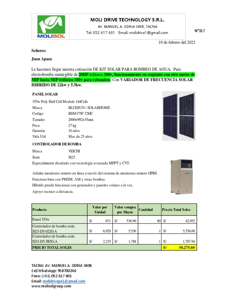 317 - Proyecto para Motor de 20hp Con Motor de 3hp o 5hp Juan Apasa | PDF | Electricidad ...
