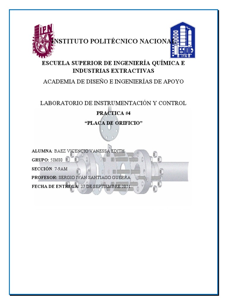 Placa de Orificio | PDF