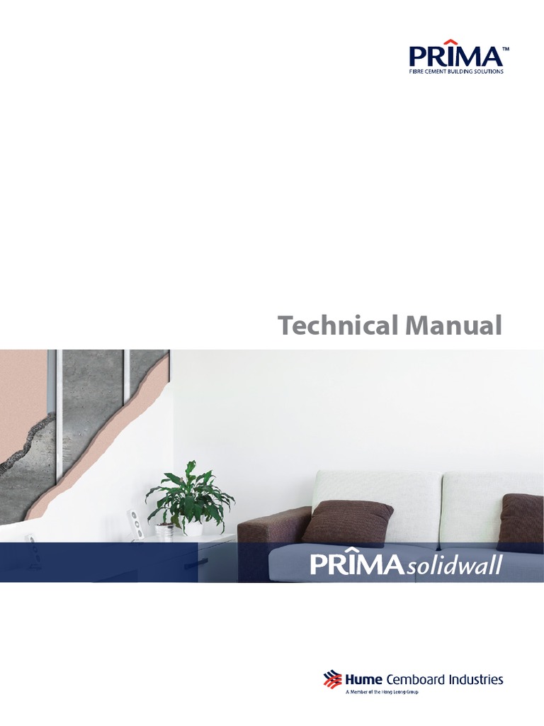 6a. Prima Solid Wall Technical Manual D V1 | PDF | Framing ...