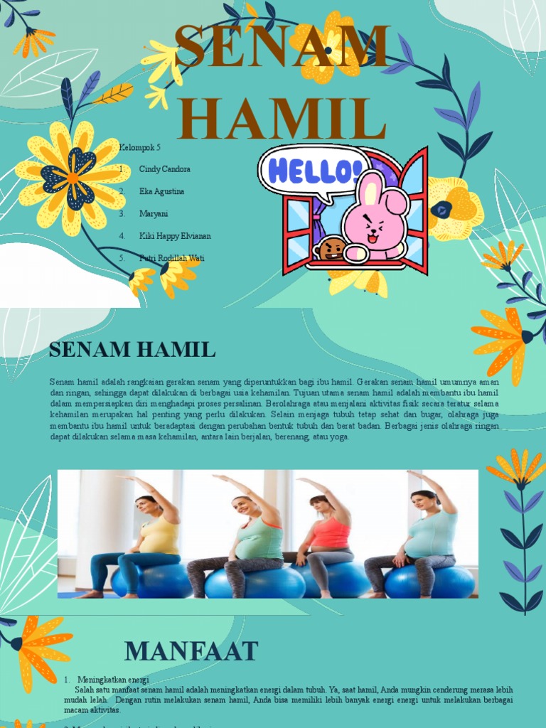 Senam Hamil Buk Sesil Dillak | PDF