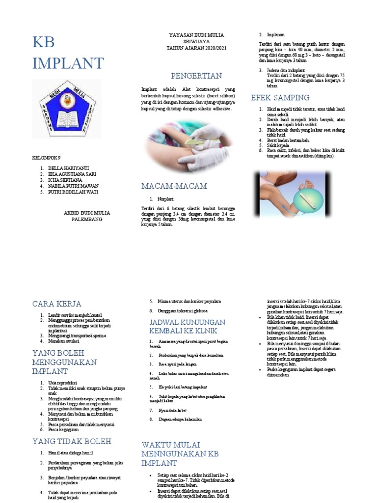 Leaflet KB Implant | PDF