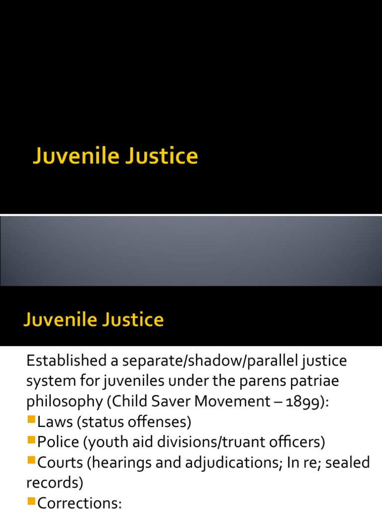 Juvenile Justice | PDF | Juvenile Delinquency | Juvenile Court