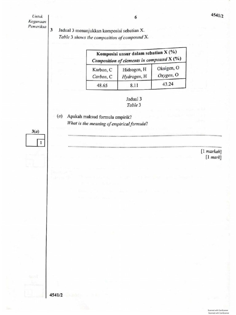 Bab 3 T4 Trial Kimia 2022 | PDF