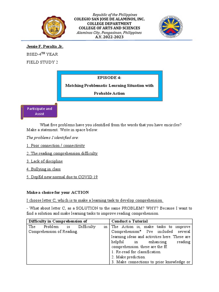 FS2 episode 4 | PDF | Mindset | Learning
