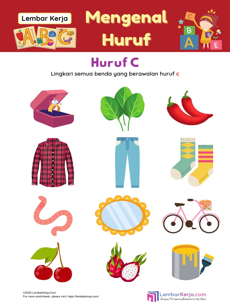 Mengenal Huruf C | PDF