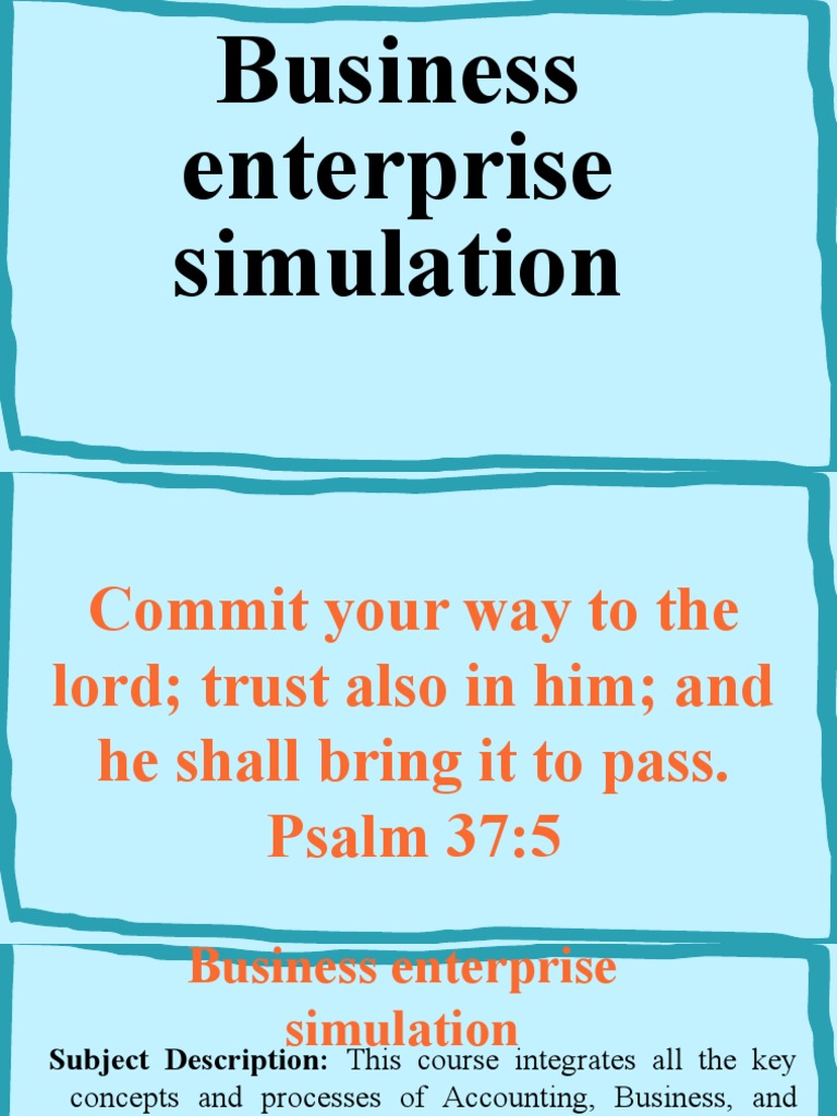 Lesson 1 - Identification of Business Opportunities | PDF | Simulation ...