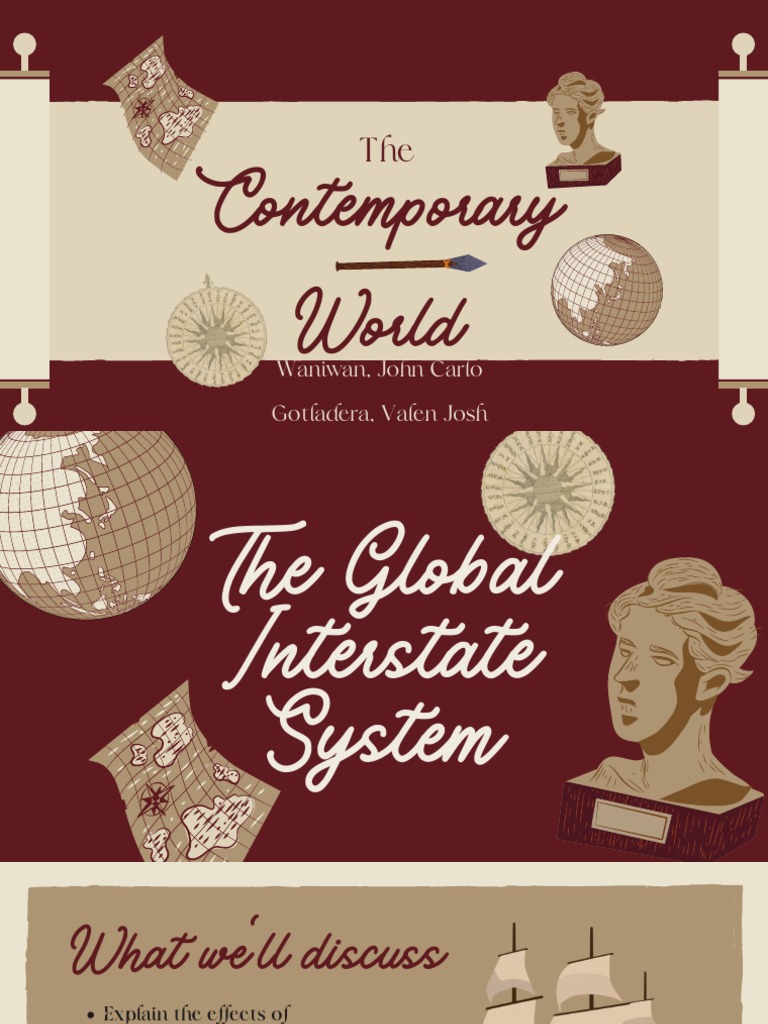 TCW Presentation The Global Interstate System | PDF | Globalization ...