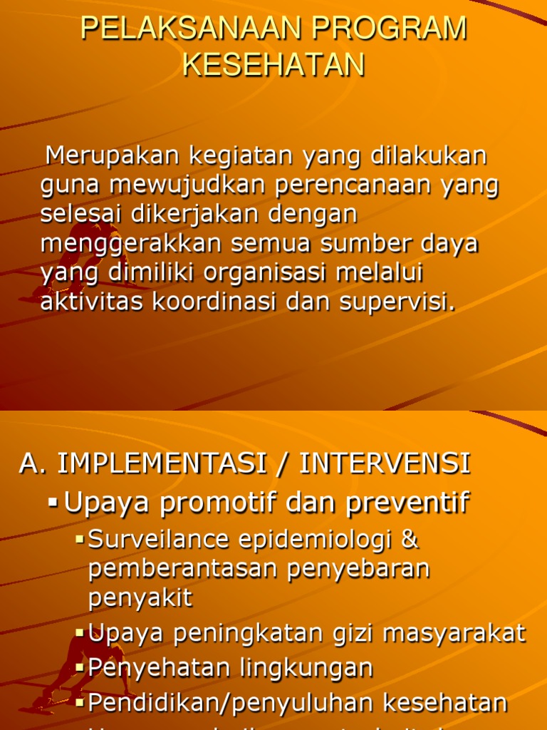 Pelaksanaan Program Kesehatan | PDF