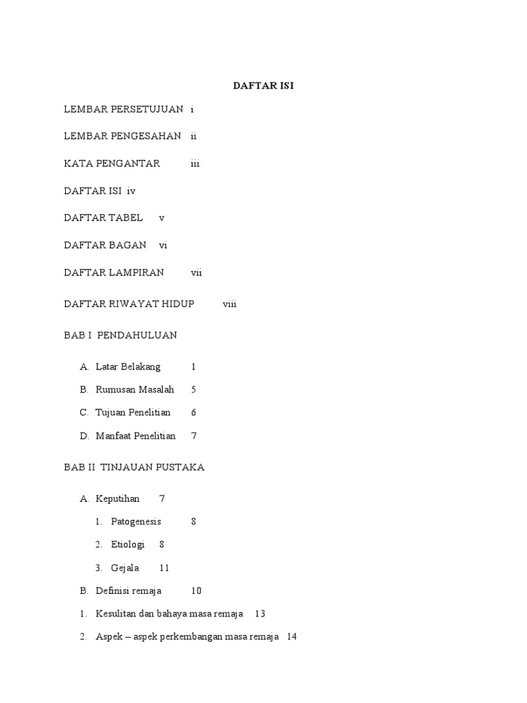 Daftar Isi Fix | PDF