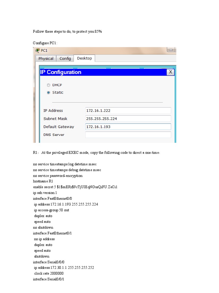 CCNA4 EWAN PT Practice SBA | PDF | Ip Address | Network Architecture