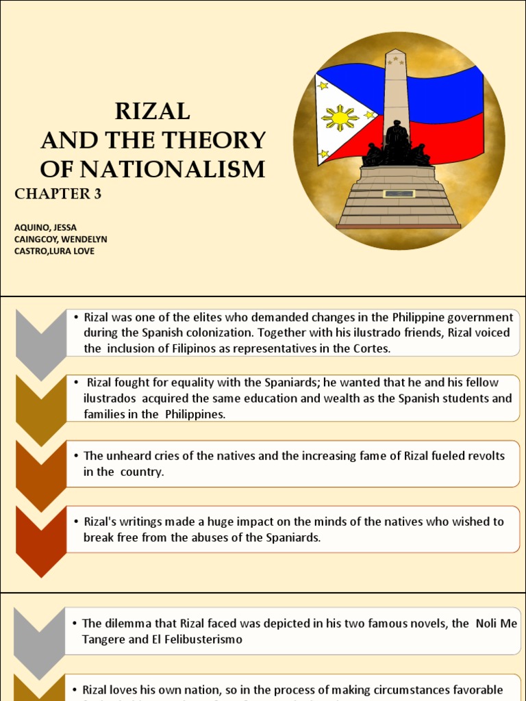 Rizal and The Theory of Nationalism | PDF | Philippines