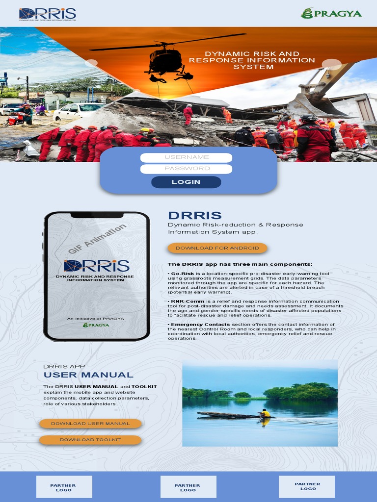 Pragya DRRIS Website Design | PDF | User (Computing) | Mobile App