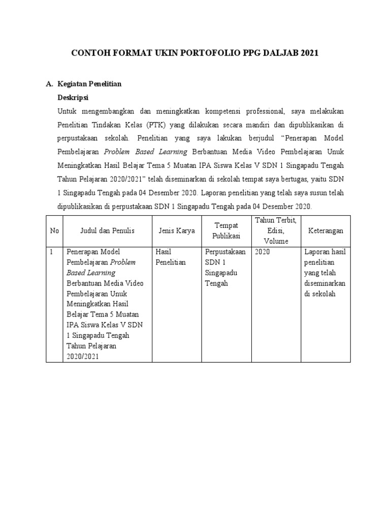 Portofolio Dwi Ratna Dewi | PDF